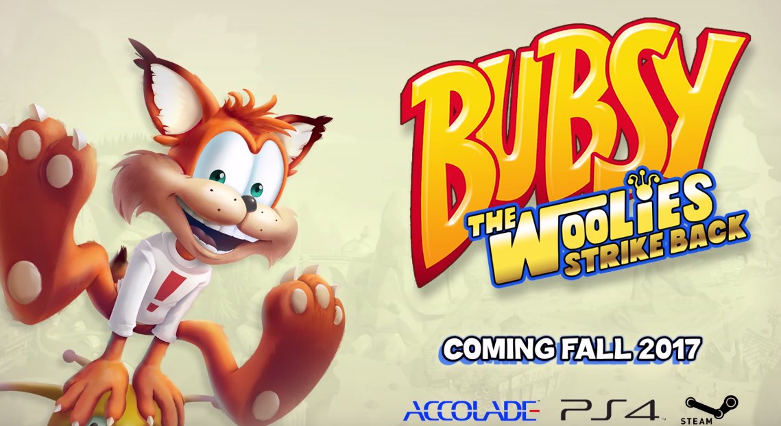 Accolade Returns & Announces Bubsy: The Woolies Strike Back for PS4/PC ...